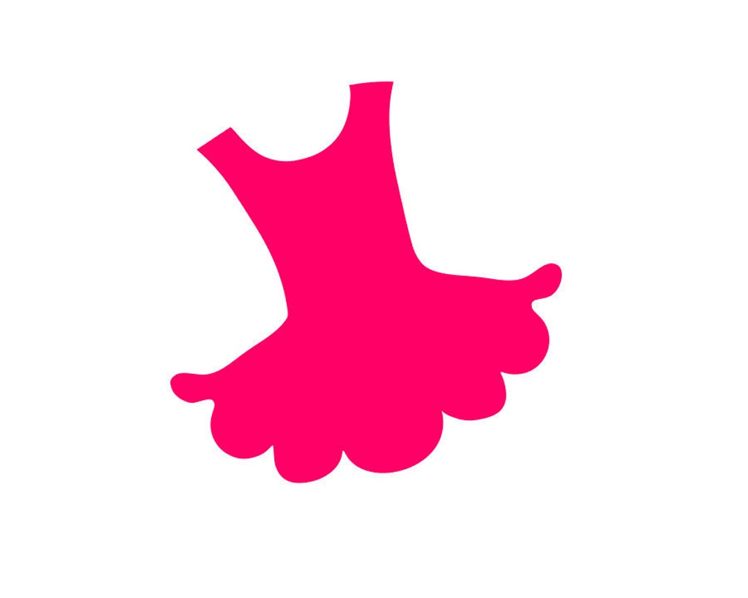 BALLERINA SVG Dress Cut Files Cricut Silhouette - Etsy