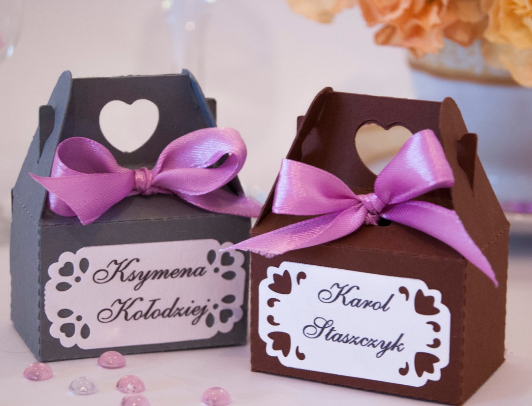 Favors Box Template, Wedding Template, DIY Template N SVG JPG Pdf - Etsy