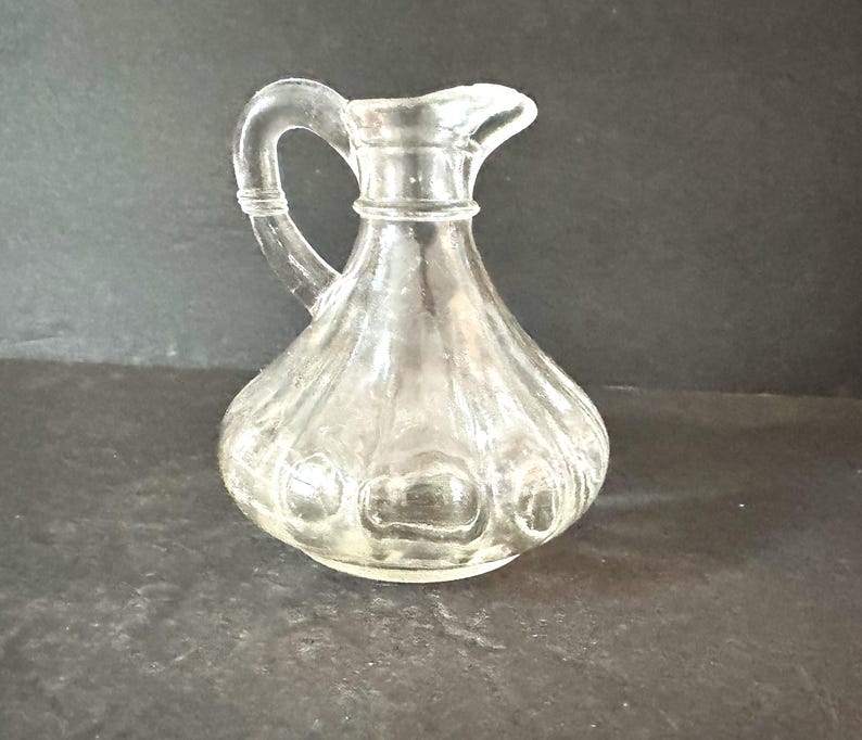 Vintage Anchor Hocking Cruet in Ribbed Onion Optic Design - Etsy