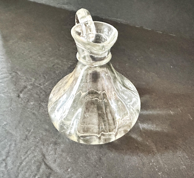 Vintage Anchor Hocking Cruet in Ribbed Onion Optic Design - Etsy