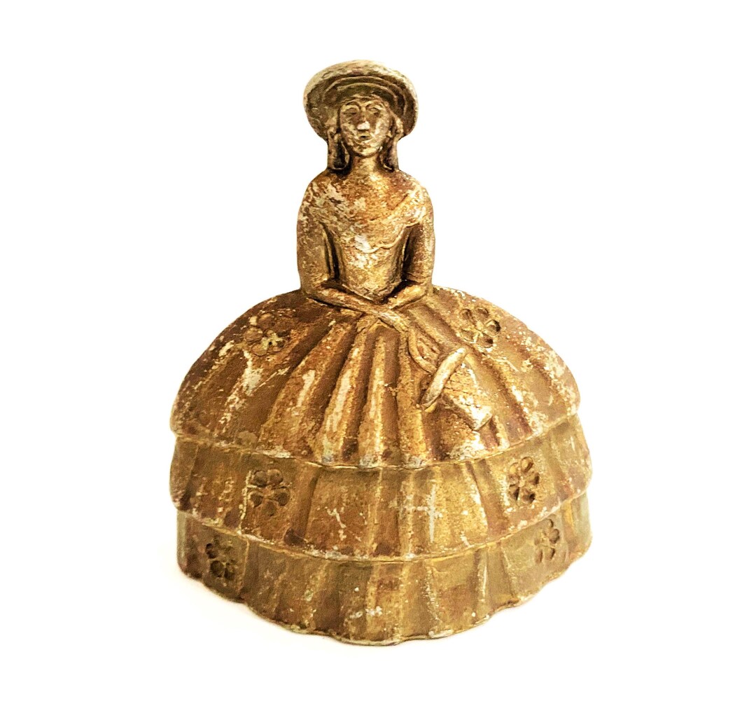 Vintage Southern Belle Bell Collectible Brass Bell, Gone With the Wind ...