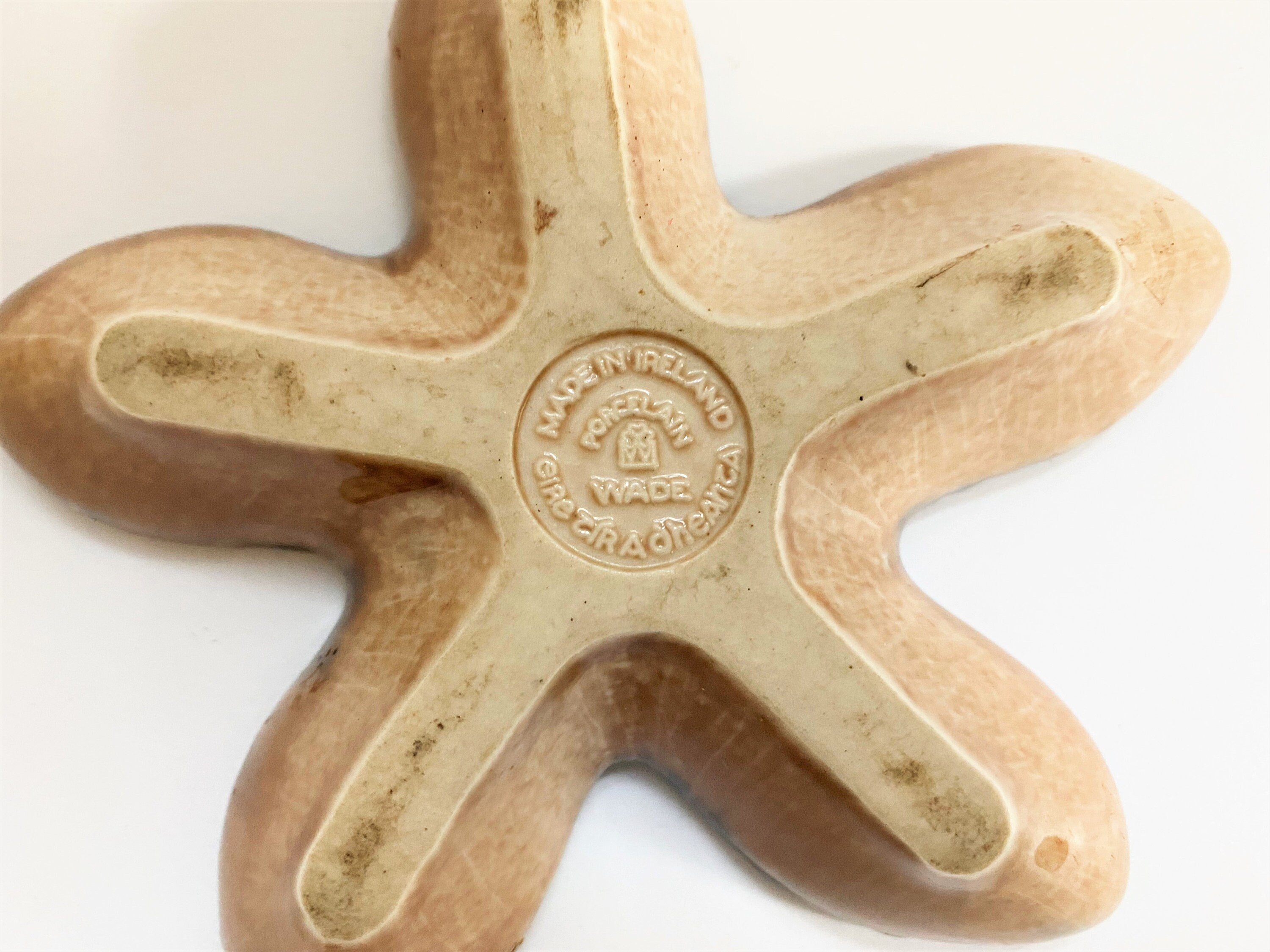 Vintage WADE Porcelain Starfish Dish Made in Ireland Coastal - Etsy