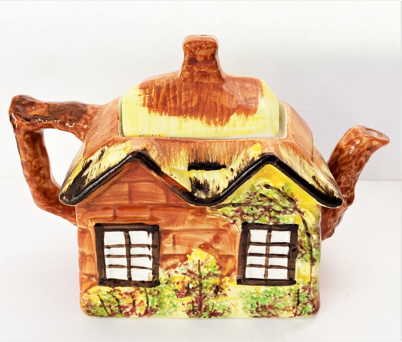 Vintage Price Kensington Cottage English Cottage Ware Teapot YE OLDE ...