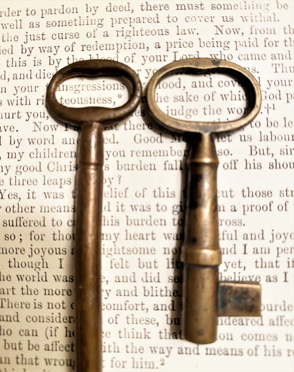 Antique Brass Lever Lock Skeleton Keys Pair Skeleton Keys - Etsy