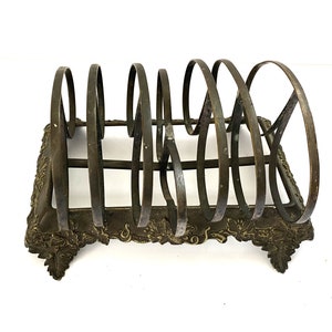 Antique Art Nouveau Style Slotted Letter Holder Flowing Leaf Design - Etsy