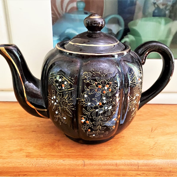 Vintage Tea Pot - Etsy