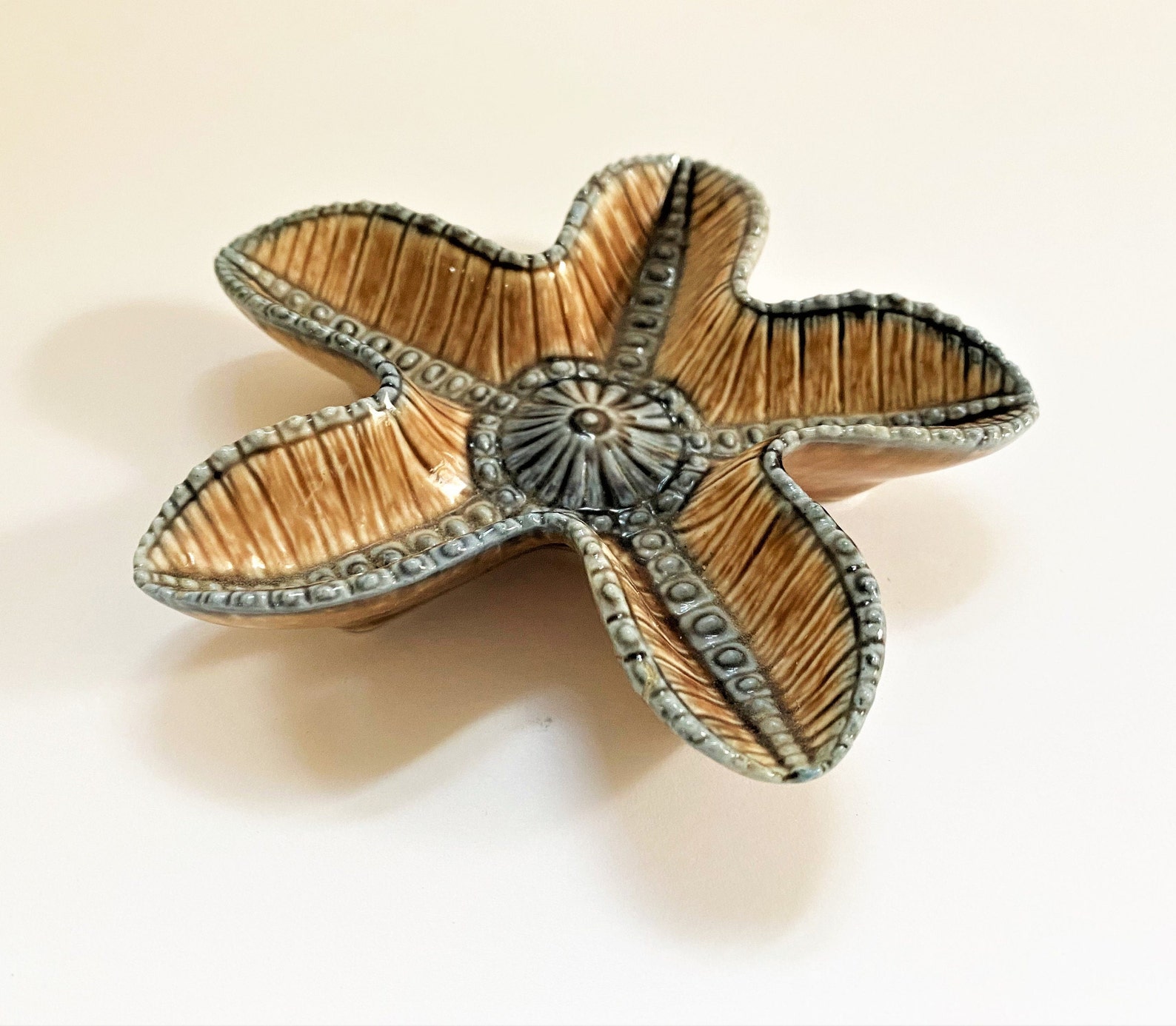 Vintage WADE Porcelain Starfish Dish Made in Ireland Coastal - Etsy