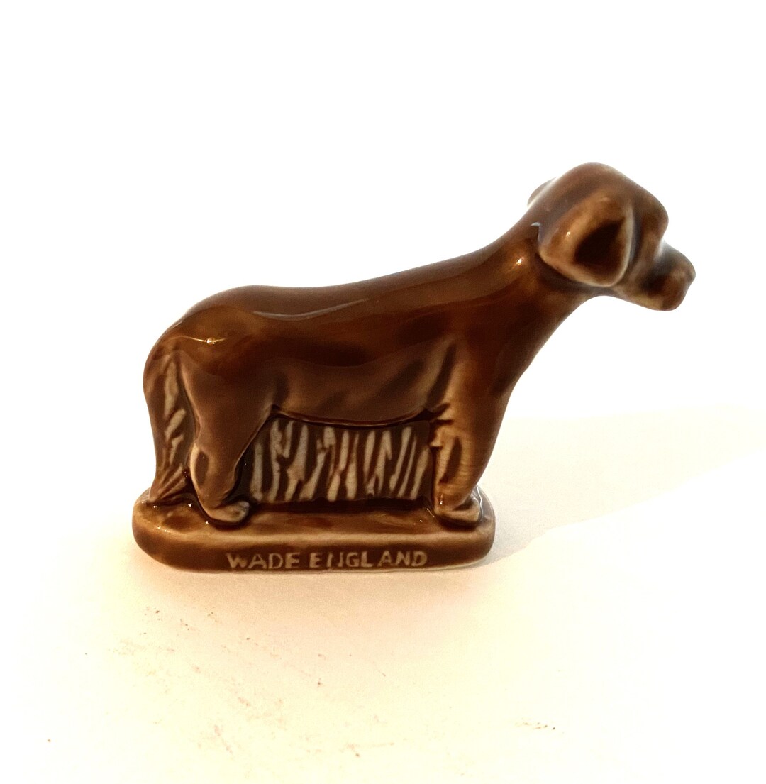 Vintage WADE England Whimsy Figurines England Red Rose Tea Pet Shop ...