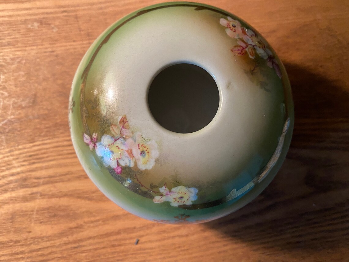 Antique Porcelain Hair Receiver Beautiful White Porcelain With - Etsy