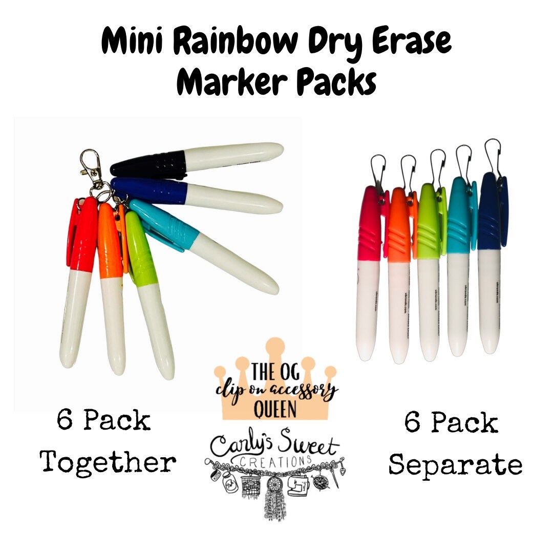Clips Metal Dry Erase Marker