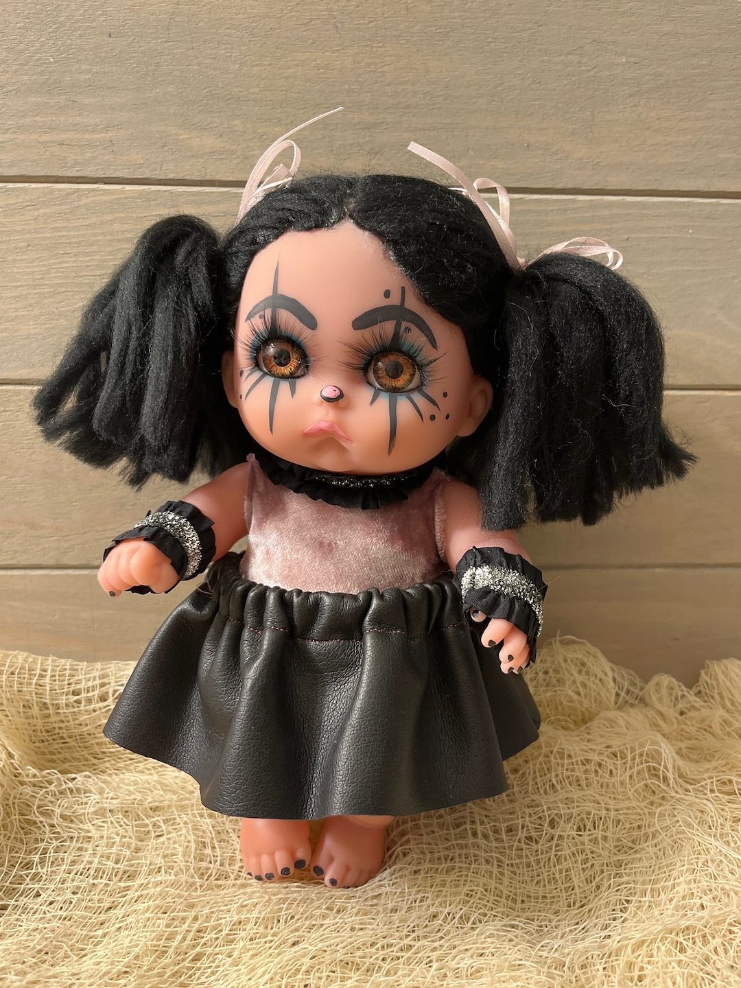 Creepy Clown Girl Doll - Etsy