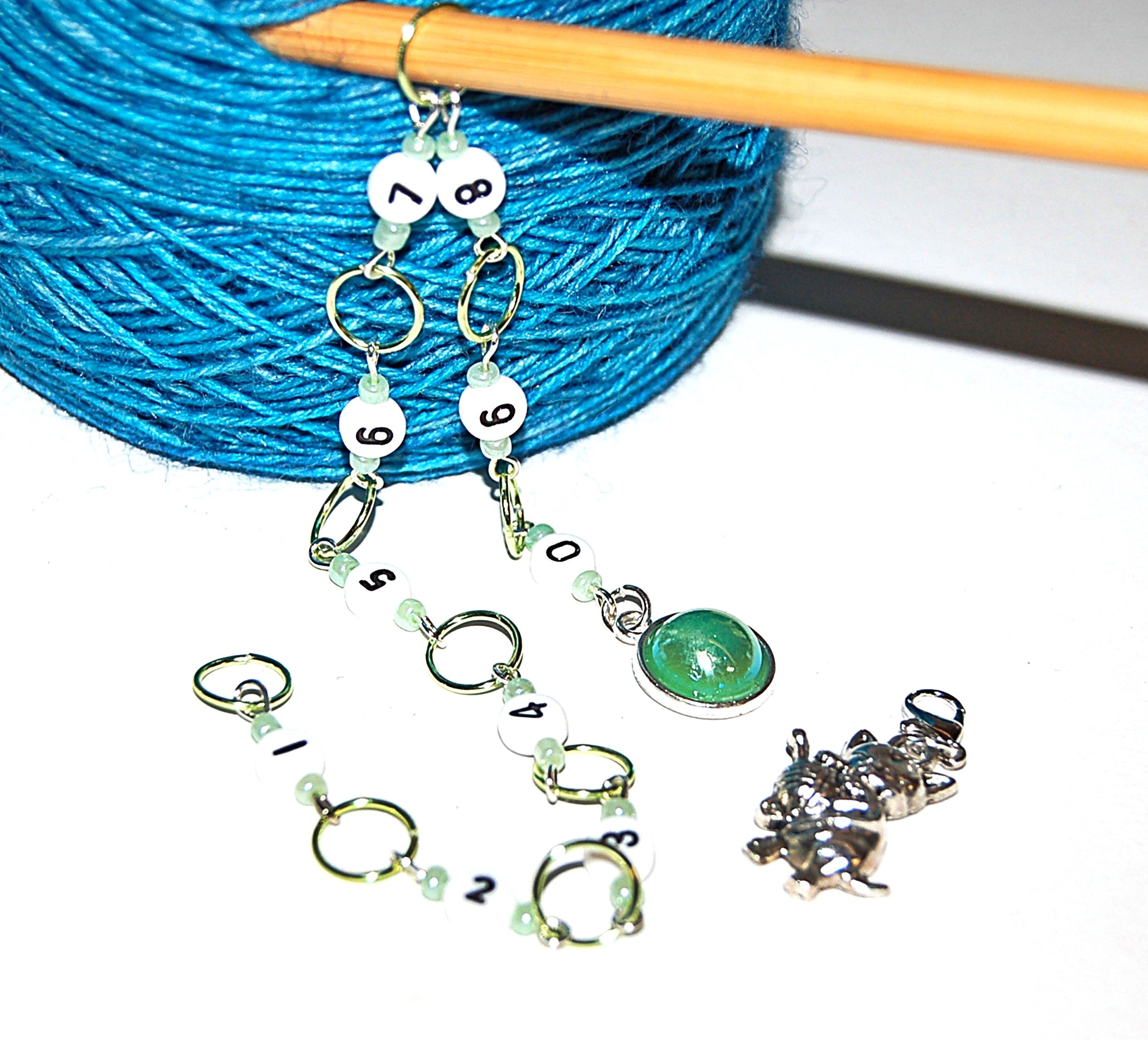 Row Counter Chain Round Counter Knitting Counting Chain - Etsy