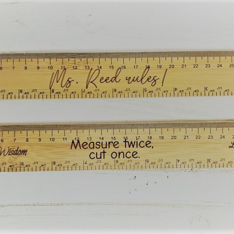 Teacher Ruler Sign - Etsy