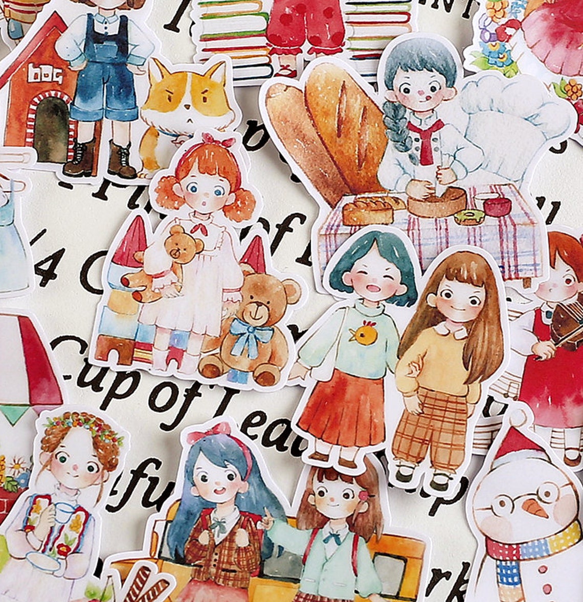 20pcs Scrapbook Sticker filofax Stickersplanner | Etsy