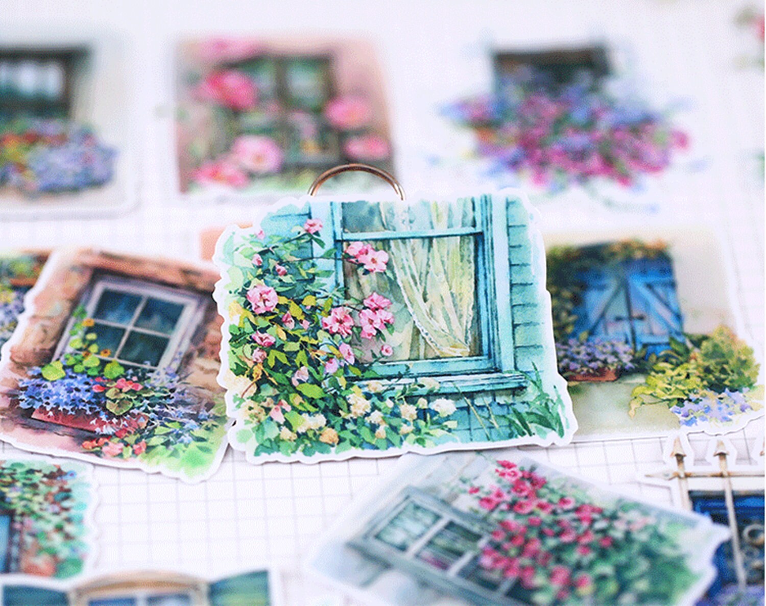 21pcs Scrapbook Sticker Filofax StickersPlanner | Etsy