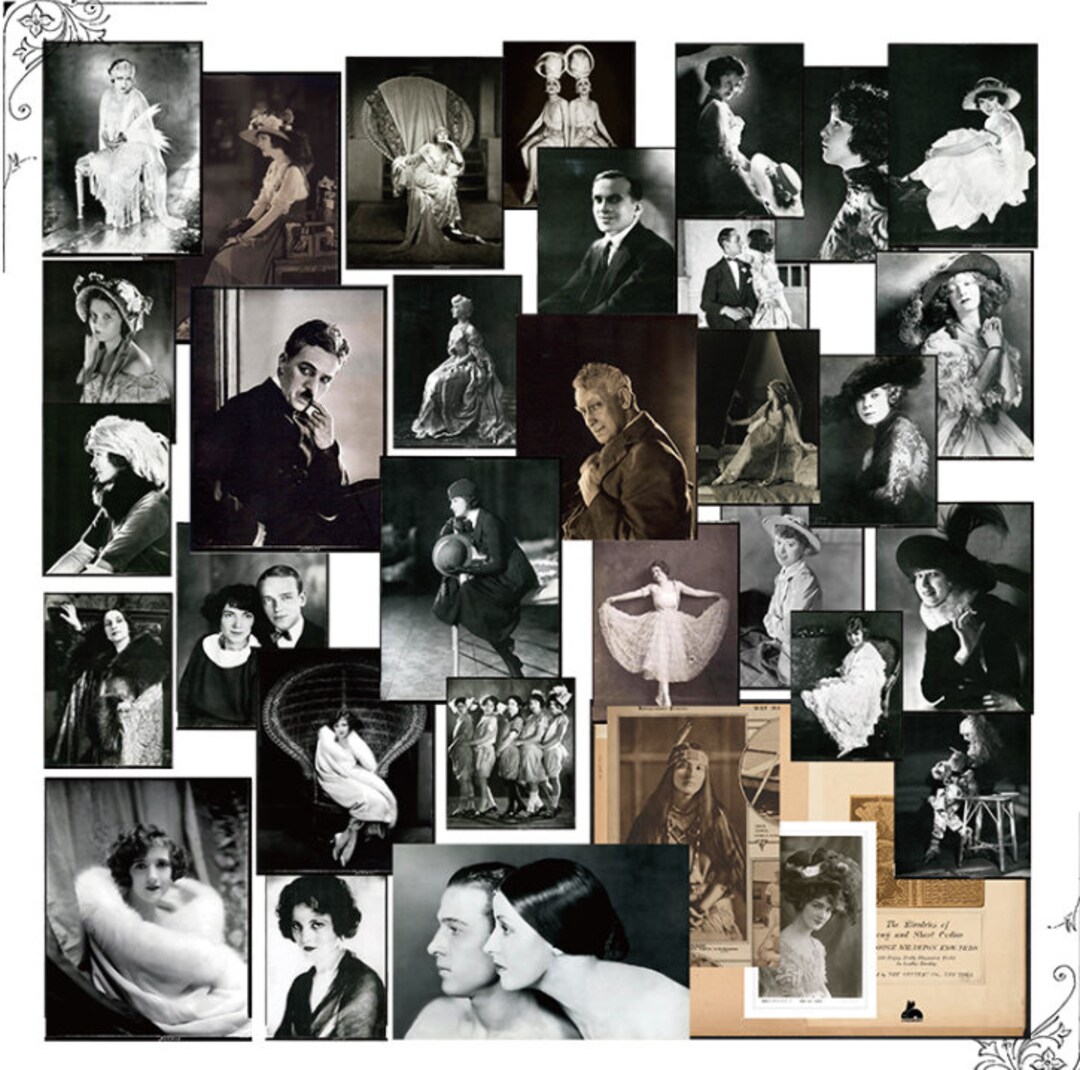 32pcs Vintage Scrapbook Sticker --filofax Stickers--planner Stickers ...