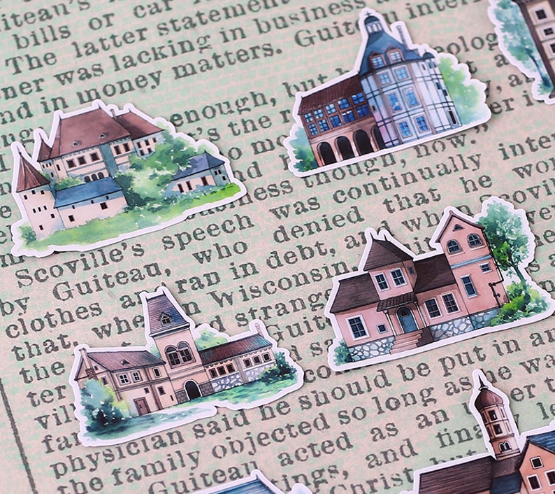 20pcs Scrapbook Sticker filofax Stickersplanner | Etsy