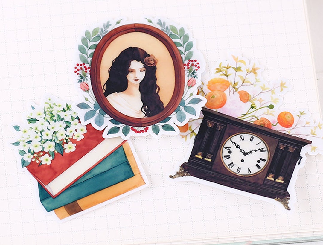 14pcs Scrapbook Sticker --filofax Stickers--planner Stickers--beautiful ...