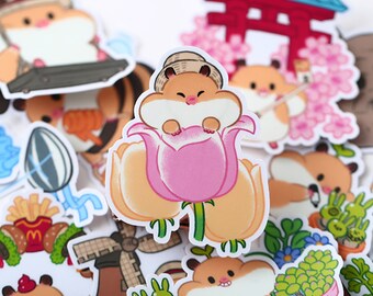24 Cute Hamster/gerbil Care/litter/vet/flea Planner Stickers - Etsy