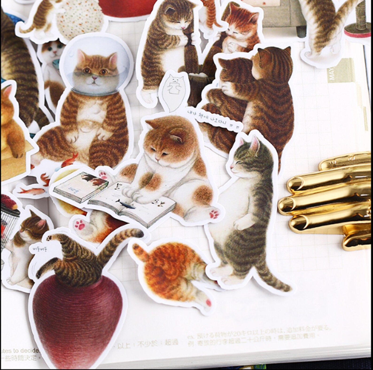 18pcs Scrapbook Sticker filofax Stickersplanner - Etsy