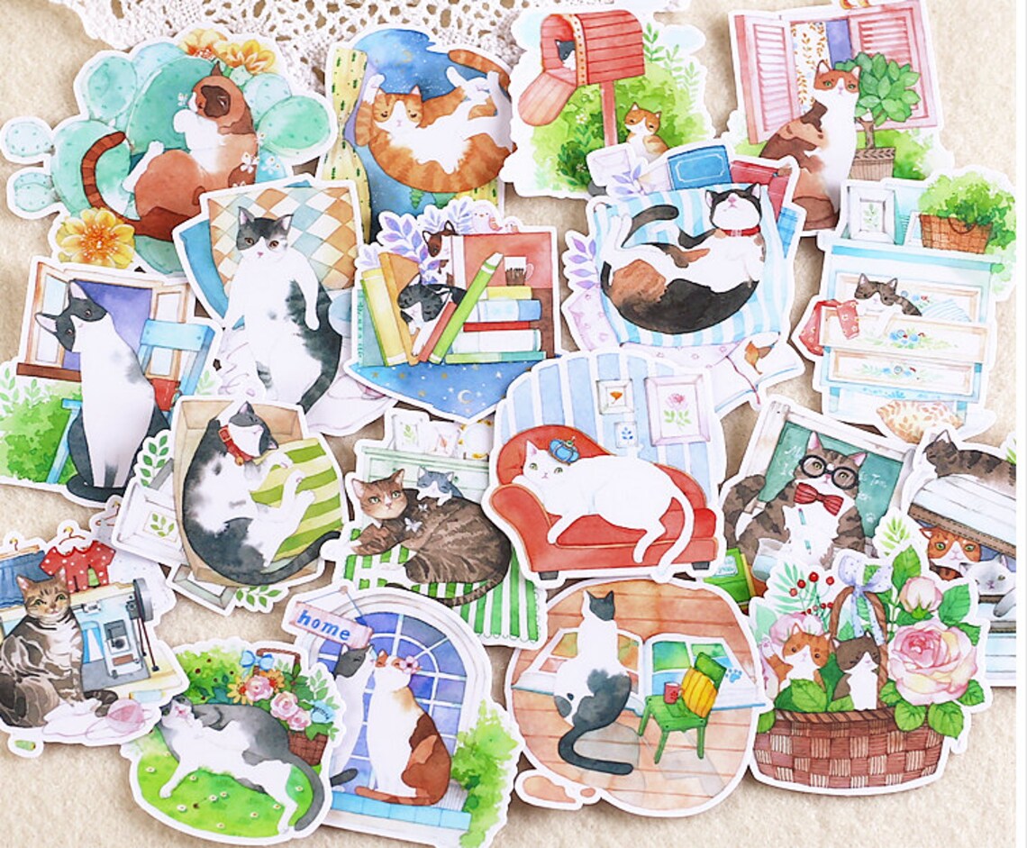 20pcs Scrapbook Sticker filofax Stickersplanner | Etsy