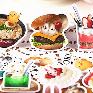 40pcs Scrapbook Sticker --filofax Stickers--planner Stickers--cute ...