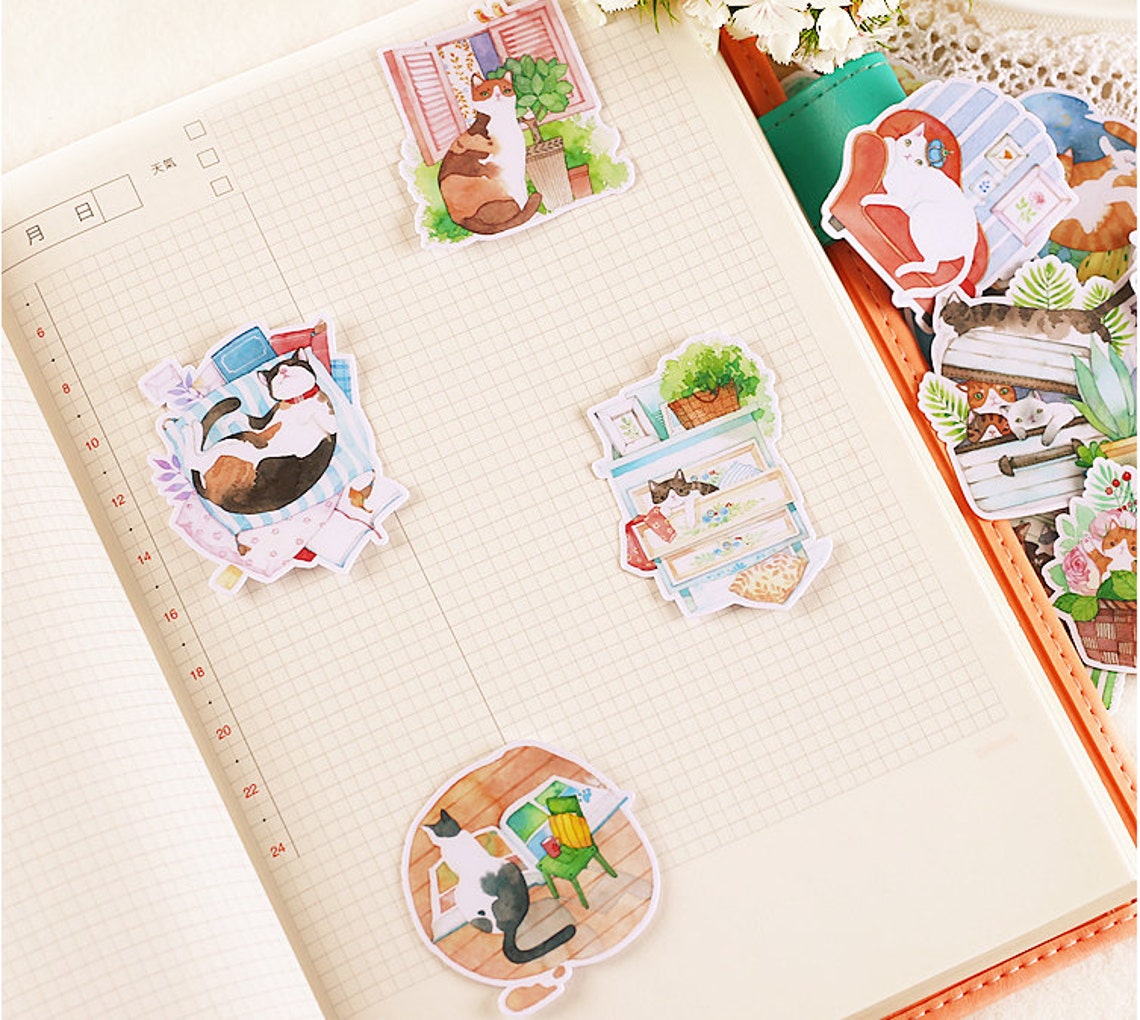 20pcs Scrapbook Sticker filofax Stickersplanner | Etsy