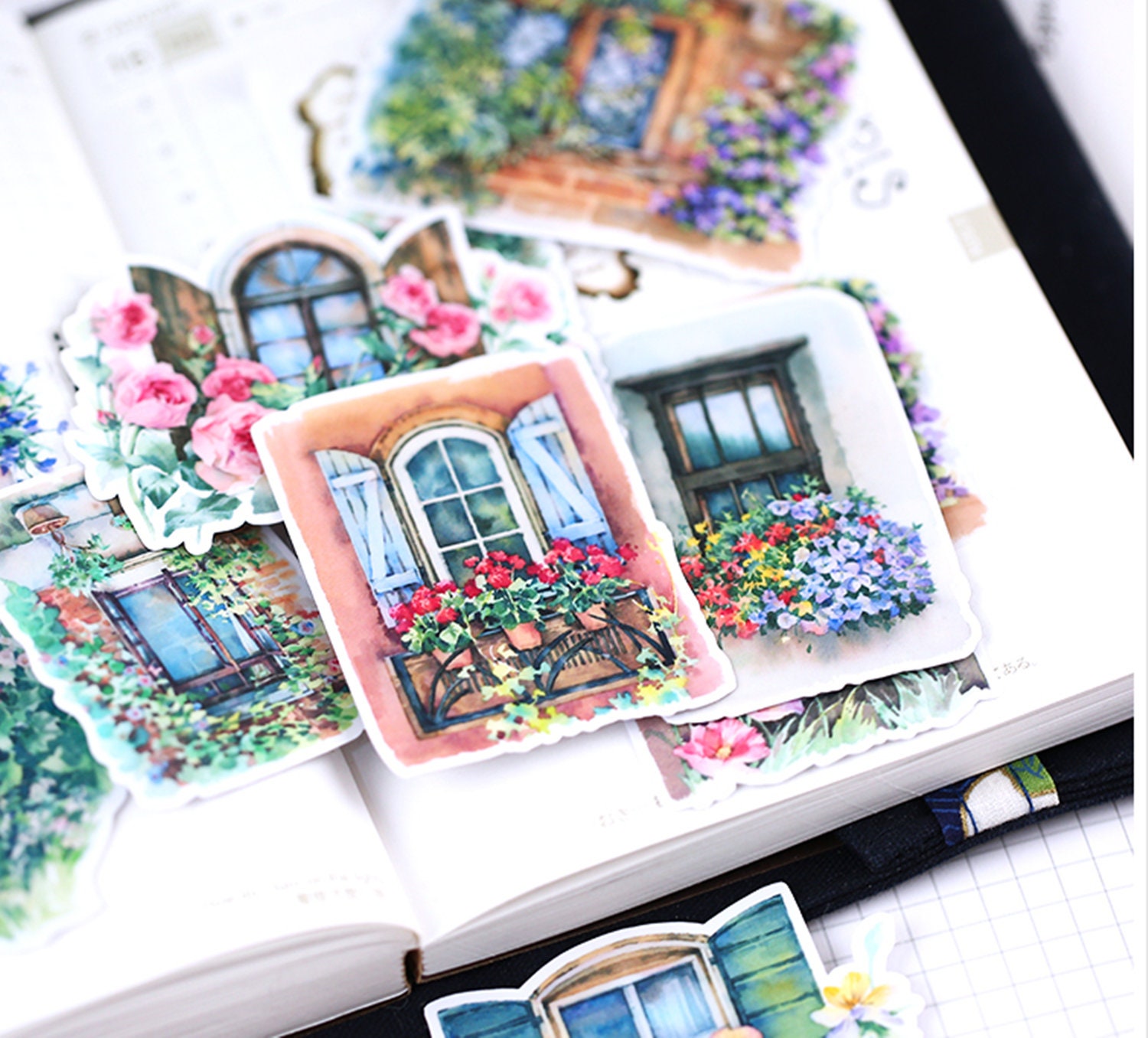 21pcs Scrapbook Sticker Filofax StickersPlanner | Etsy