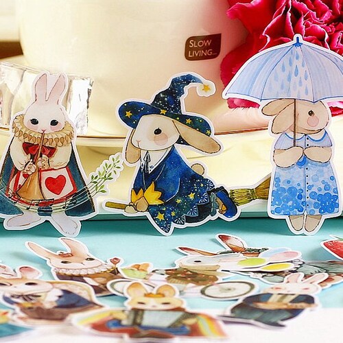 Peter Rabbit Scrapbook Stickers filofax Stickersplanner - Etsy