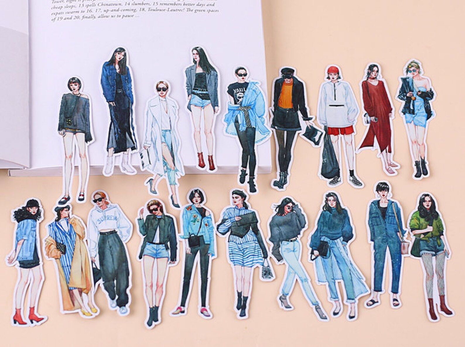 20pcs Scrapbook Sticker filofax Stickersplanner - Etsy