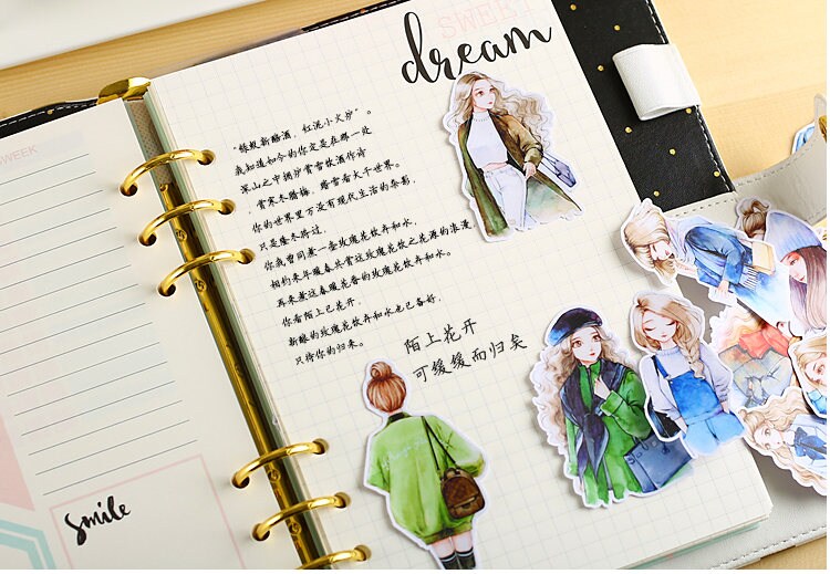 15pcs Scrapbook Sticker filofax Stickersplanner - Etsy