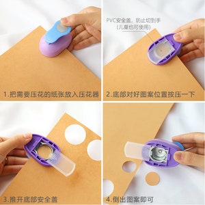 Geometric Paper Punch --flower Paper Punch Scrapbooking-- Round, Sakura ...