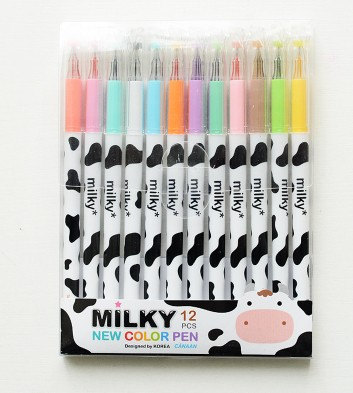 Set of 12 Color Gel Pens for DIY Scrapbook Painting Drawing - Etsy