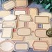 30pcs Tim Holtz Style Label Tickets Scrapbook Sticker - Etsy