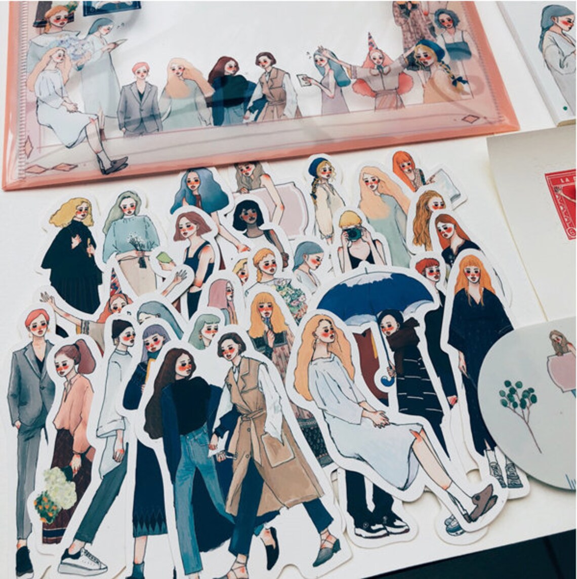 31pcs Girls Scrapbook Sticker filofax Stickersplanner - Etsy