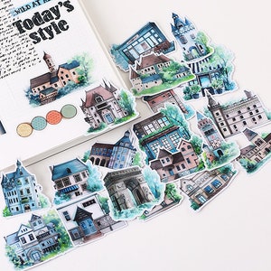 20pcs Scrapbook Sticker --filofax Stickers--planner Stickers--rural ...