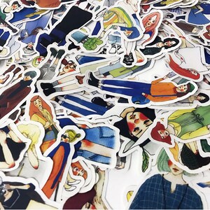 Sale~281pcs Girl Single Sticker Set--scrapbook Sticker --filofax ...