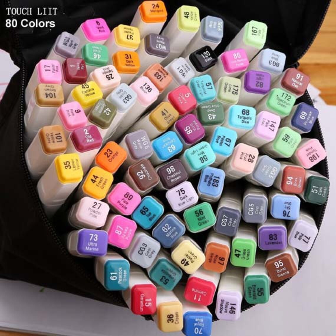 Free Shippingset of 80 Colors Touch LIIT 6 Professional Twin - Etsy