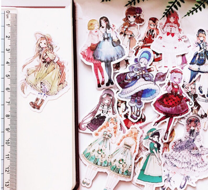174pcs Lolita Girls Scrapbook Sticker filofax - Etsy