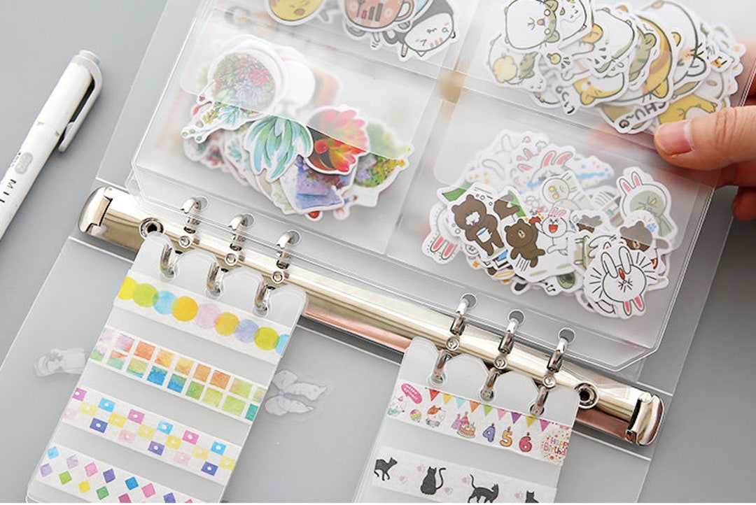 Stickers Organizerstickers Storage Case Stationery Storage ...