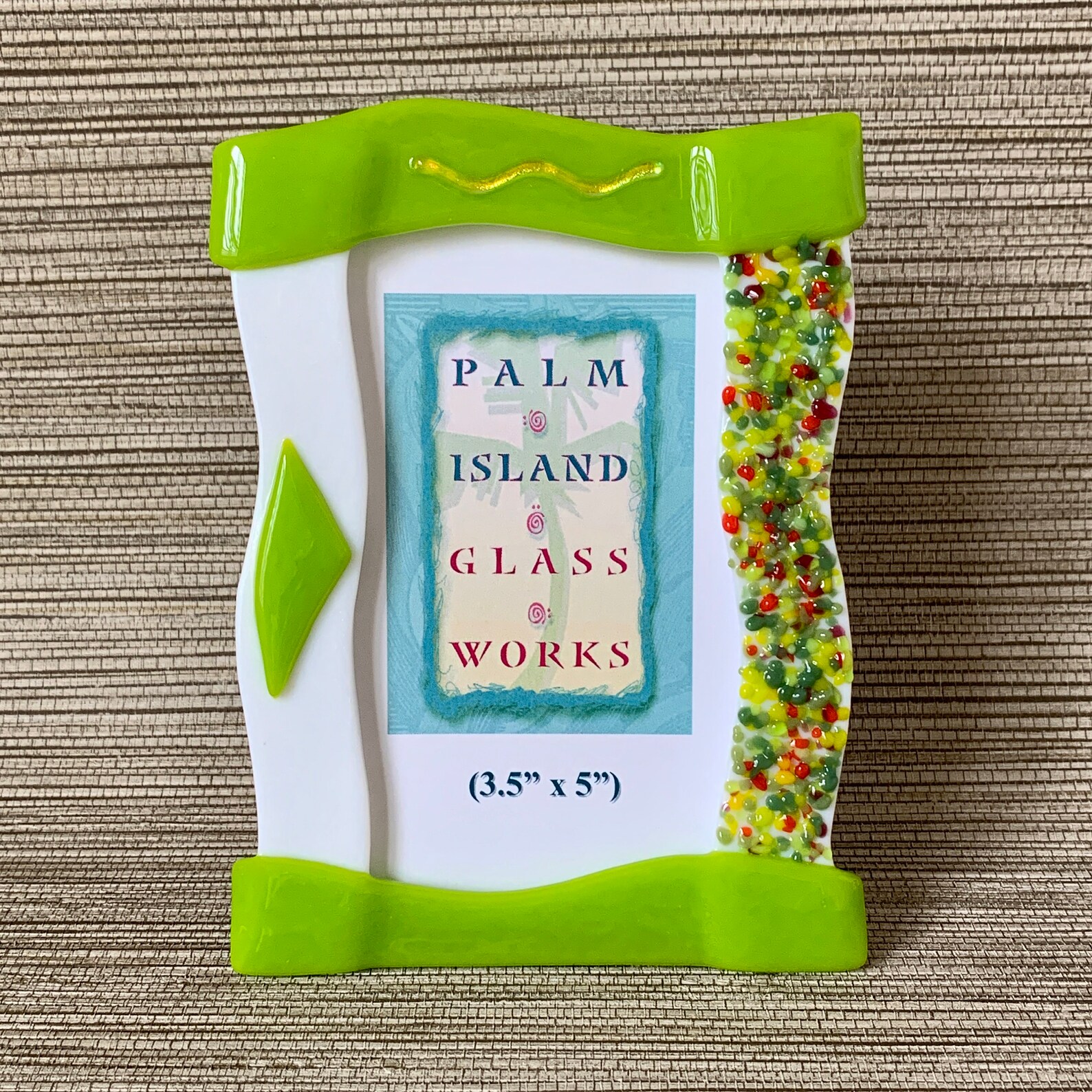 Fused Glass Picture Frame naples | Etsy