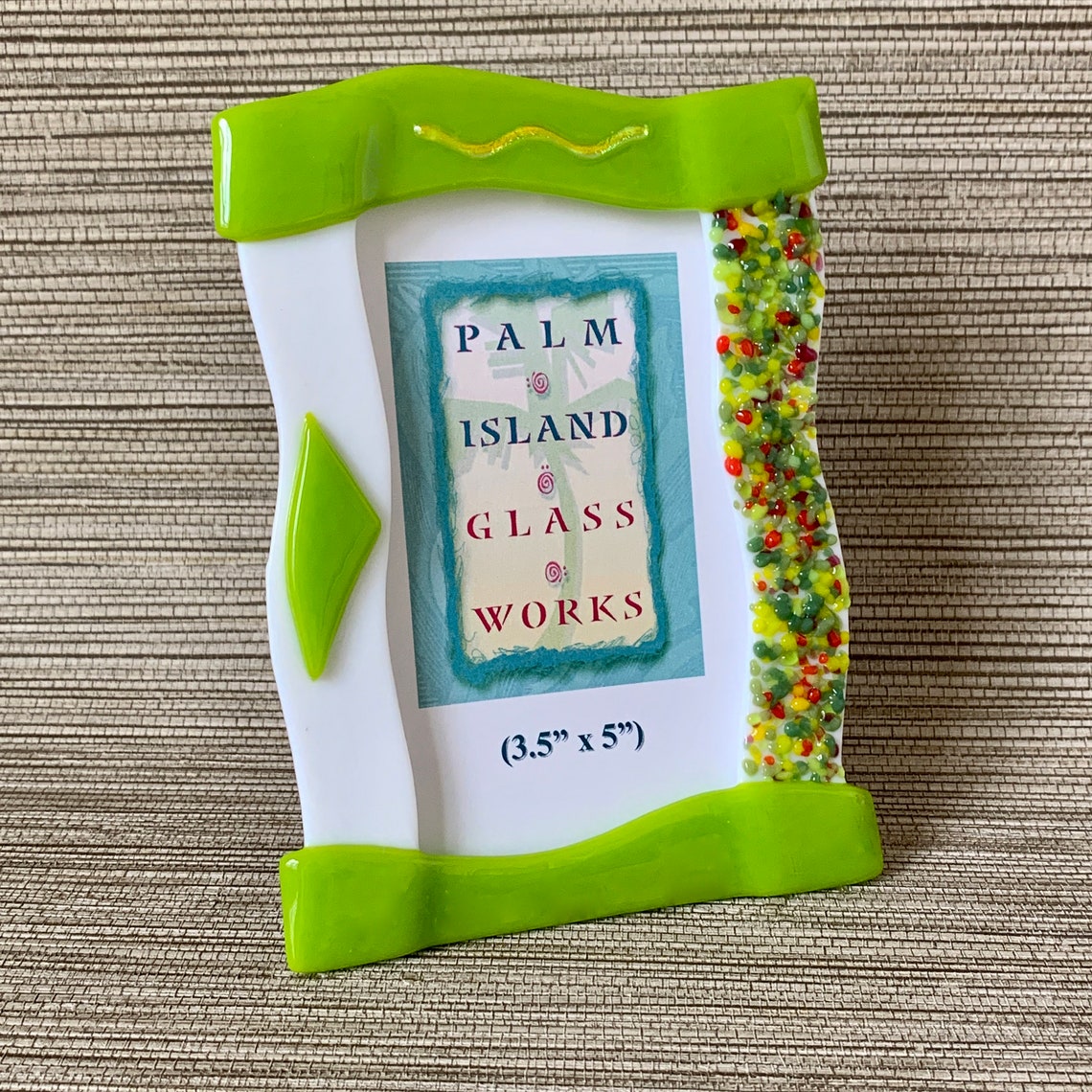 Fused Glass Picture Frame naples - Etsy