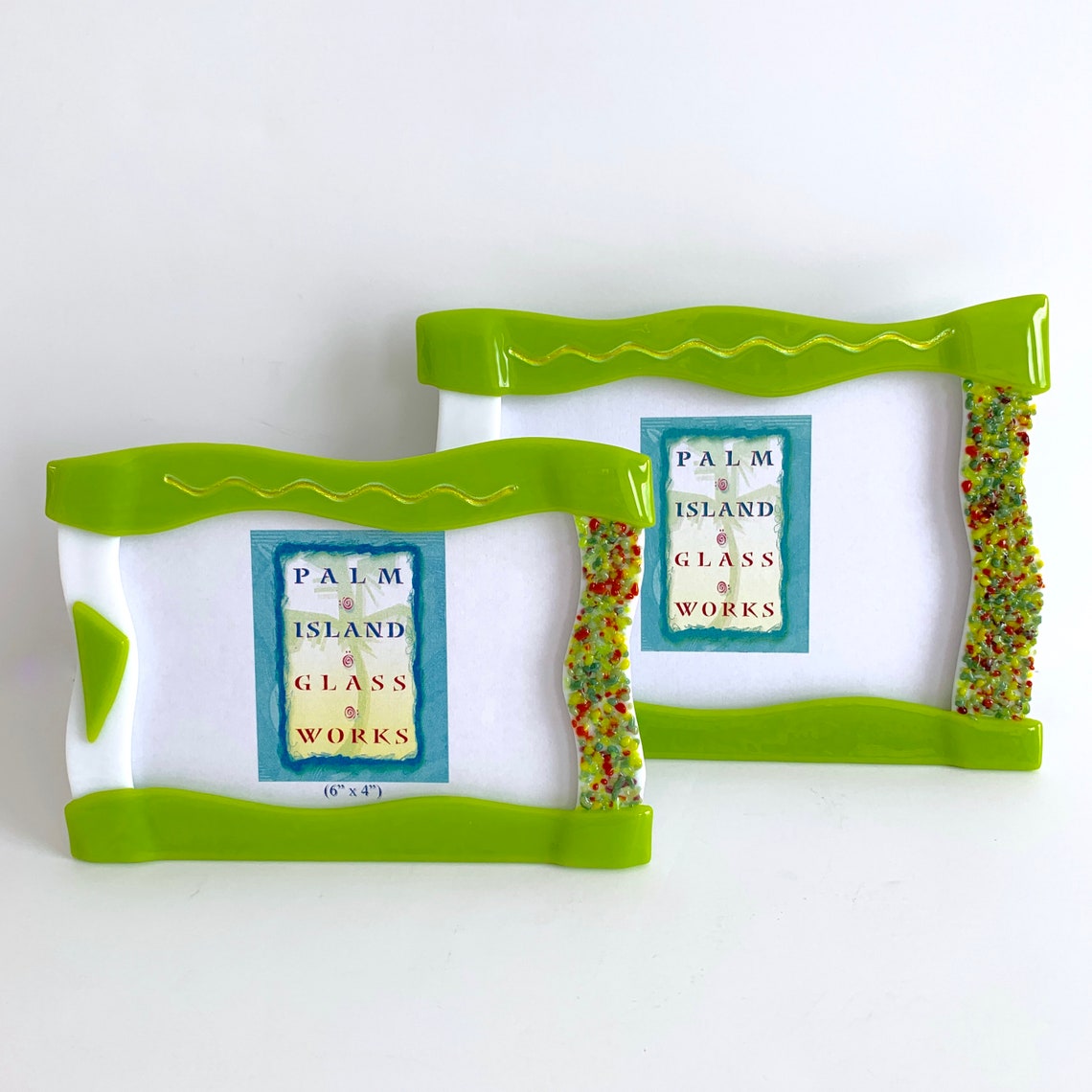 Fused Glass Picture Frame Naples | Etsy