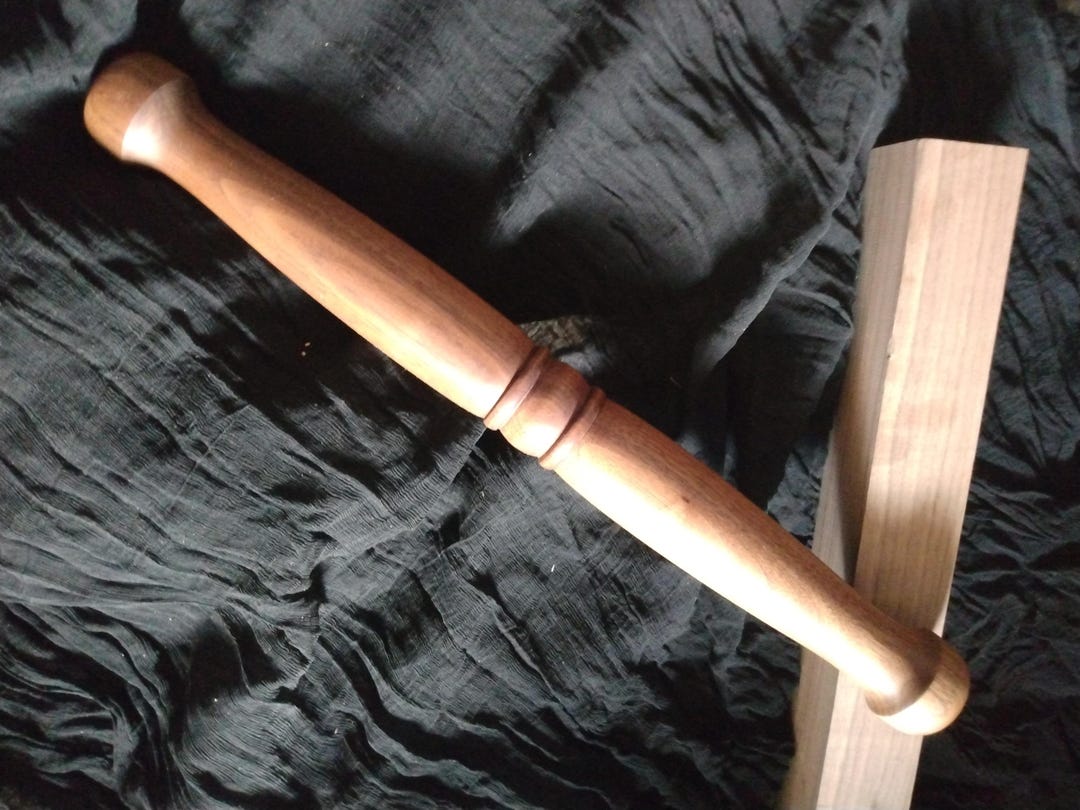 Handcrafted Walnut Wood Bang Stick - Etsy