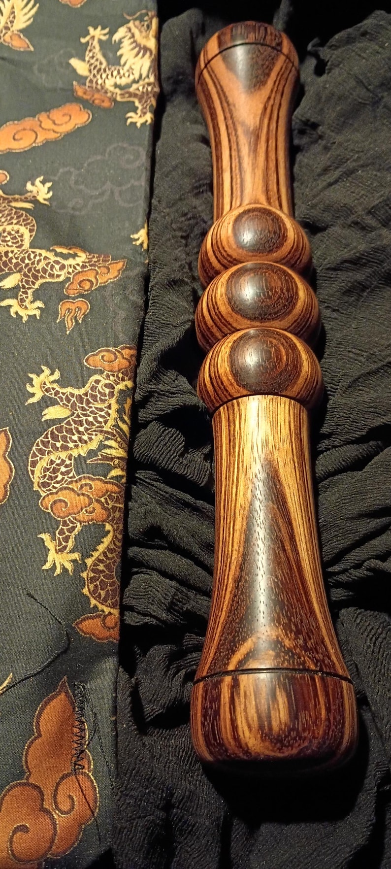 New Zebra Wood Tai Chi Ruler With Carry Bag. - Etsy