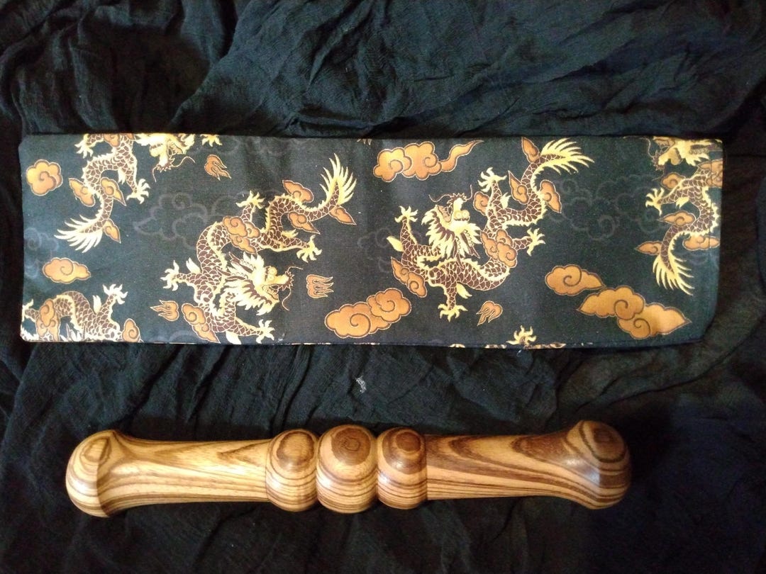 New Zebra Wood Tai Chi Ruler With Carry Bag. - Etsy