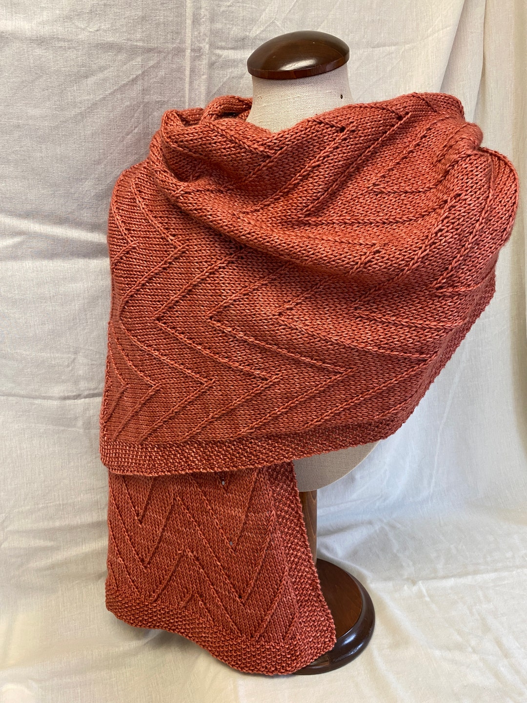 Love You Always Wrap Knitting Pattern - Etsy