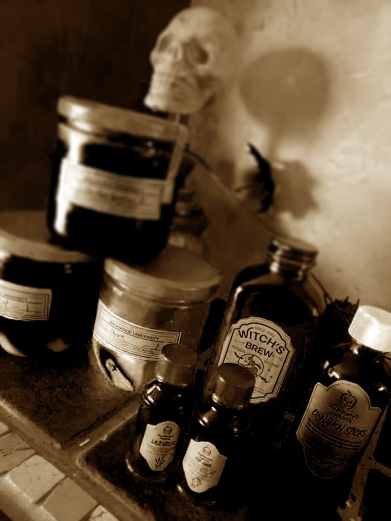 25 Potion Ingredient Printable Labels for Craftand Halloween - Etsy