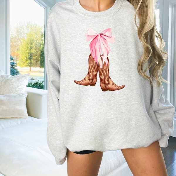 Oversized Bow Sweatshirt - Etsy