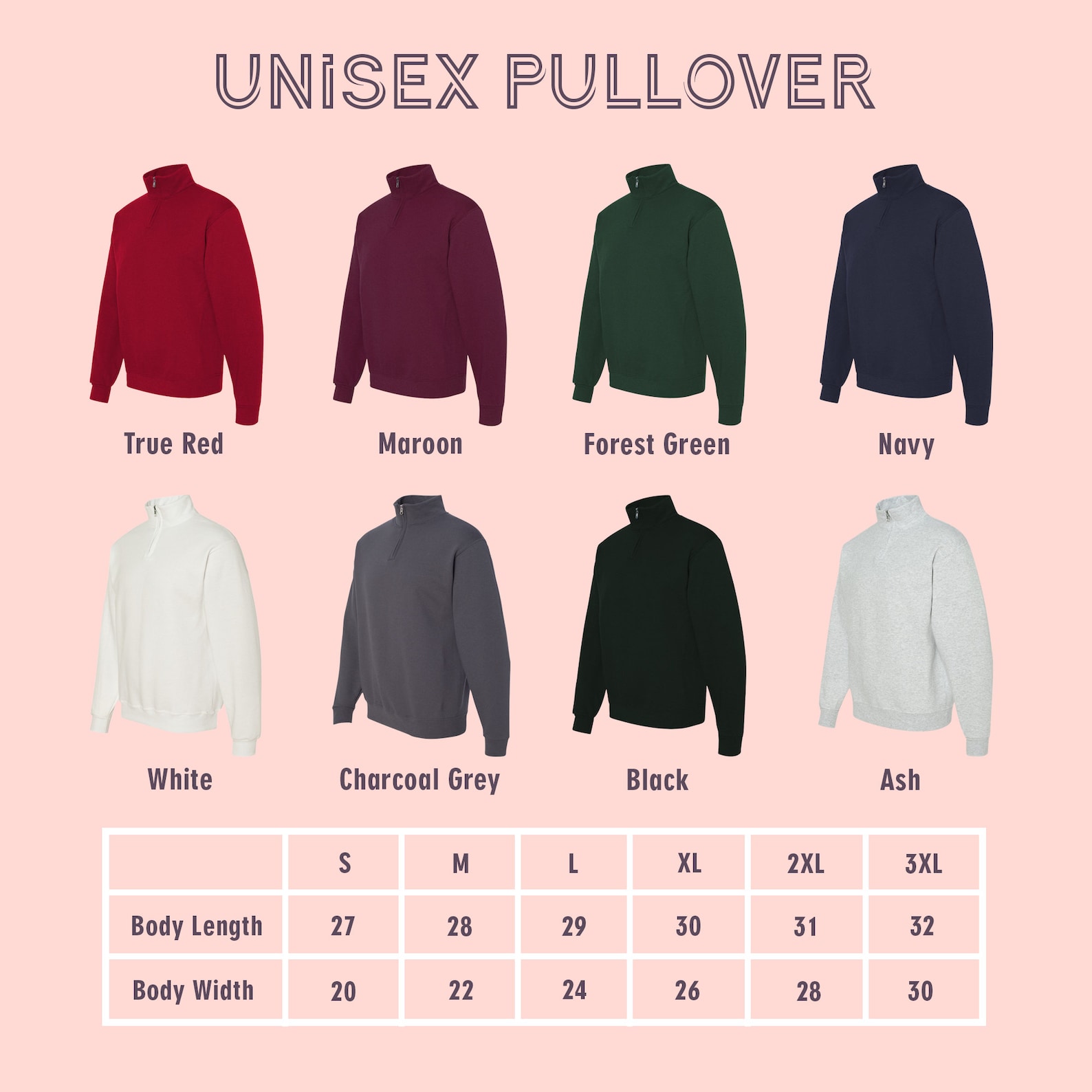 Quarter Zip Monogram Sweatshirt Monogram Pullover Monogram - Etsy